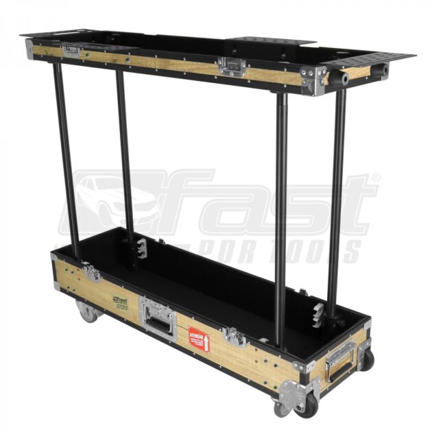 Tool Case And Cart Standard Wood Black Finish – Brazil PDR Tools