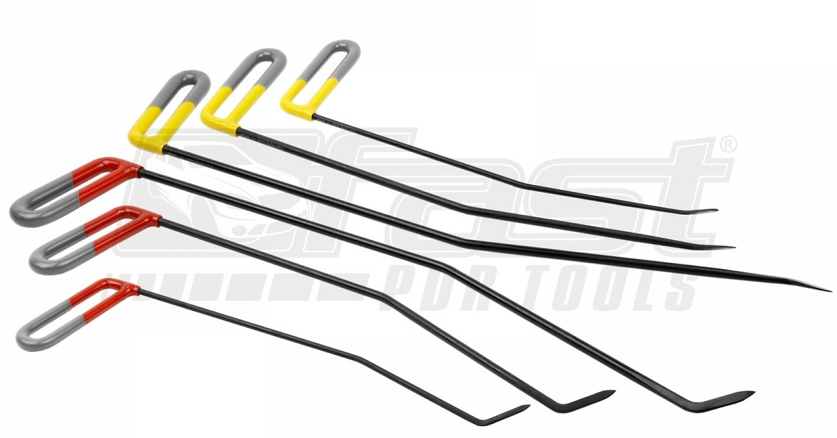 Brace Rods Sharp Tip Set – 6 Pieces – Brazil PDR Tools